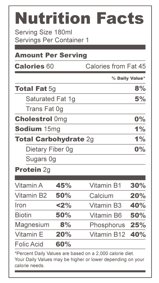 Greater Good. Unsweetened Almond Milk - 180 ml